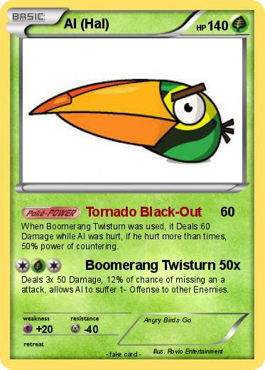 Pokémon Al Hal - Tornado Black-Out - My Pokemon Card