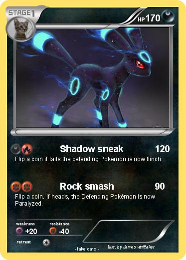 Pokémon 1 40783 40783 - Shadow sneak - My Pokemon Card