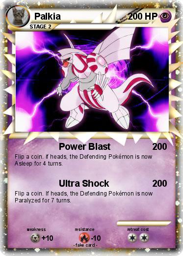 Pokémon Palkia 3495 3495 - Power Blast - My Pokemon Card