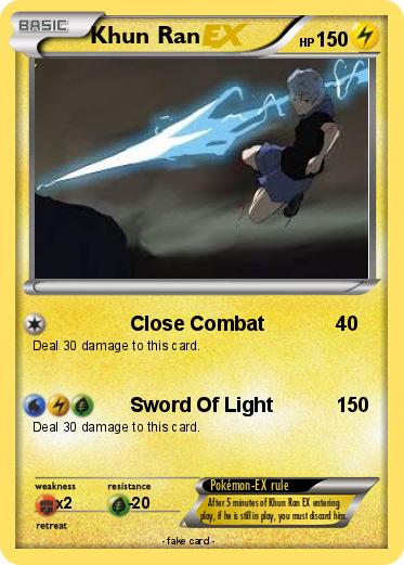 Pokémon Khun Ran 1 1 - Close Combat - My Pokemon Card