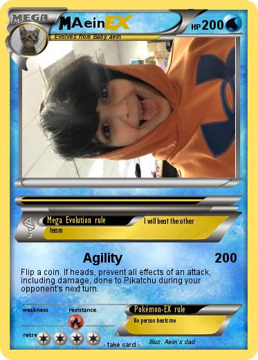 Pokémon Aein - Agility - My Pokemon Card