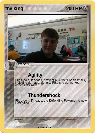 Pokémon the king 486 486 - Agility - My Pokemon Card