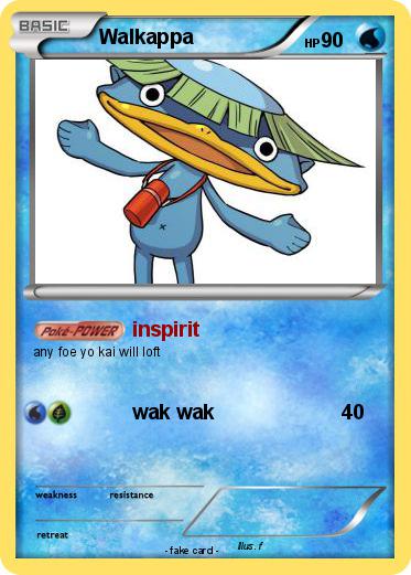 Pokémon Walkappa 2 2 - inspirit - My Pokemon Card