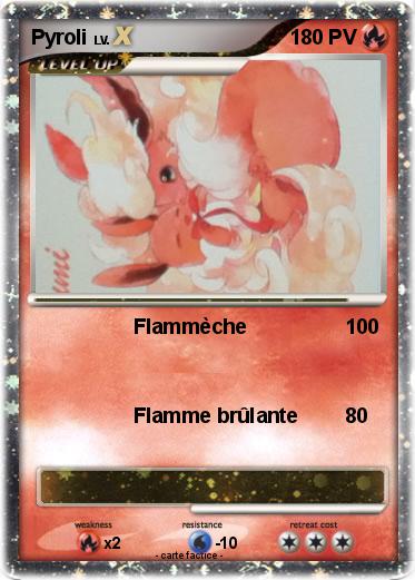 Pokémon Pyroli 189 189 - Flammèche - Ma carte Pokémon