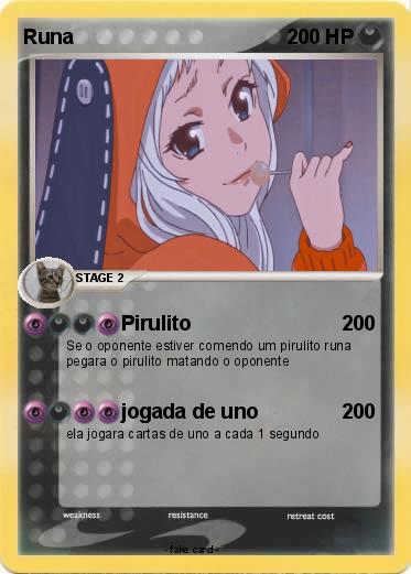 Pokémon Runa - Pirulito - My Pokemon Card