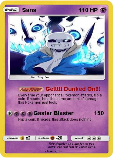 Pokémon Sans 2826 2826 - Gettttt Dunked On!!! - My Pokemon Card