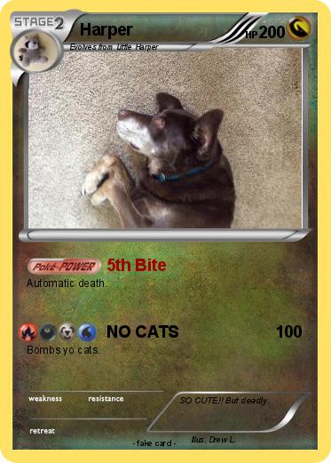 Pokémon Harper 32 32 - 5th Bite - My Pokemon Card