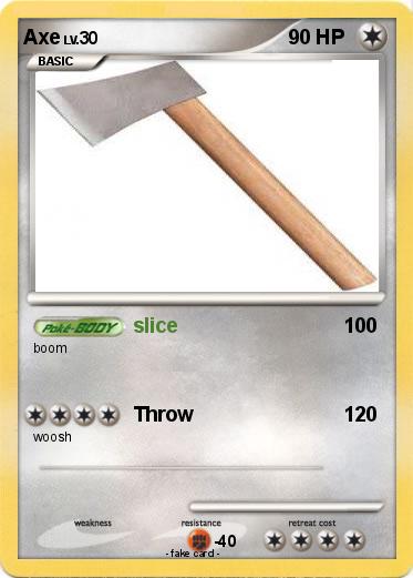Pokémon Axe 96 96 - slice - My Pokemon Card
