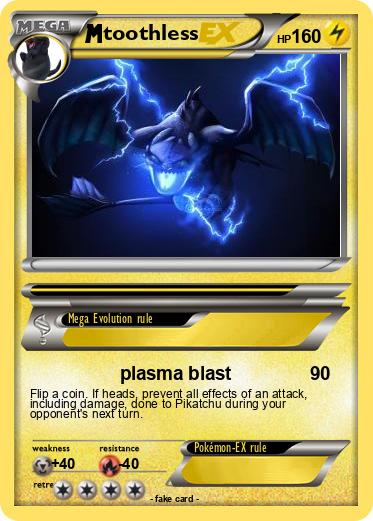 Pokémon toothless 841 841 - plasma blast - My Pokemon Card