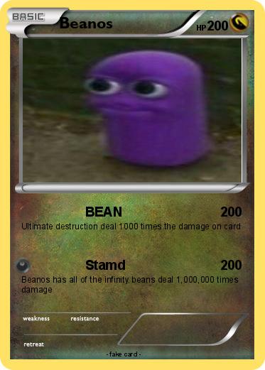 Pokémon Beanos 101 101 - BEAN - My Pokemon Card