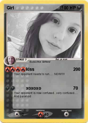 Pokémon Girl 355 355 - kiss - My Pokemon Card