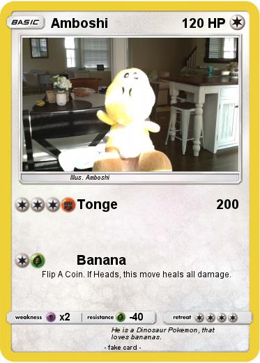 Pokémon Amboshi - Tonge - My Pokemon Card