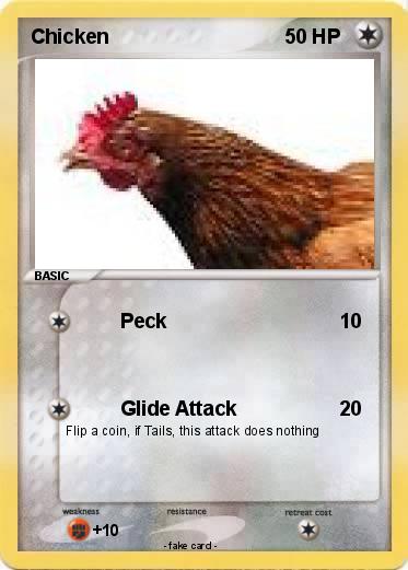 Pokémon Chicken 389 389 - Peck - My Pokemon Card