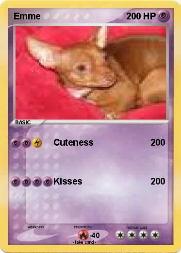 Pokémon Emme 3 3 - Cuteness - My Pokemon Card