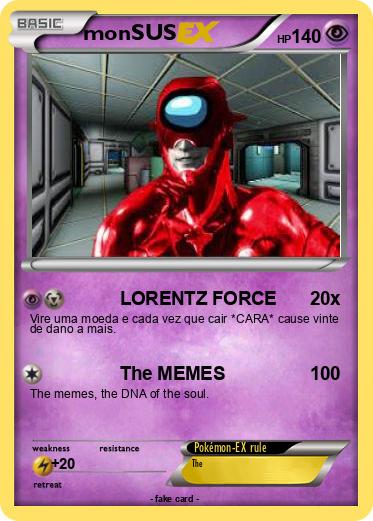 Pokémon monSUS - LORENTZ FORCE - My Pokemon Card