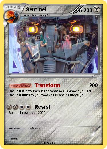 Pokémon Sentinel 52 52 - Transform - My Pokemon Card
