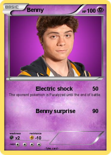 Pokémon Benny 164 164 - Electric shock - My Pokemon Card