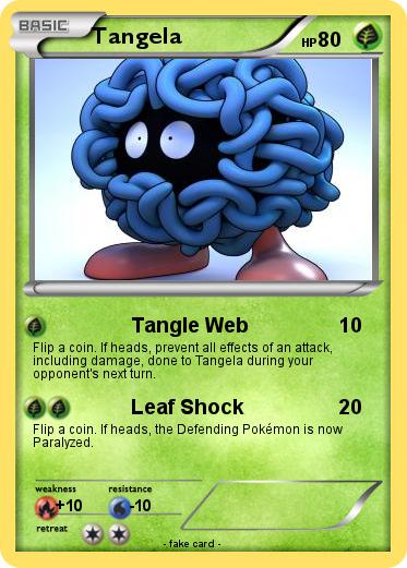 Pokémon Tangela 72 72 - Tangle Web - My Pokemon Card