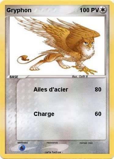 Pokémon Gryphon 69 69 - Ailes d'acier - Ma carte Pokémon