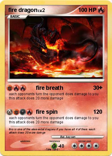 Pokémon fire dragon 697 697 - fire breath - My Pokemon Card