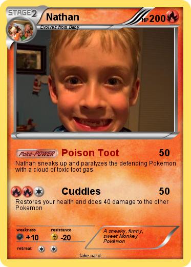 Pokémon Nathan 1241 1241 - Poison Toot - My Pokemon Card