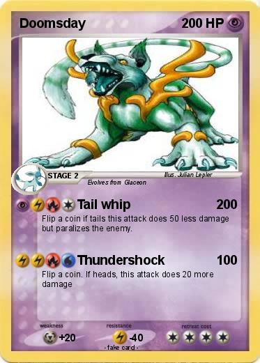 Pokémon Doomsday 45 45 - Tail whip - My Pokemon Card