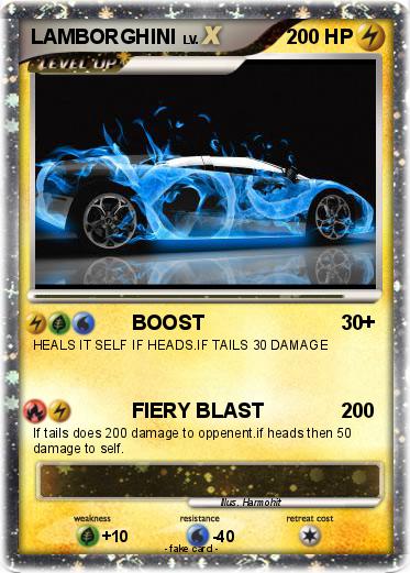 Pokémon LAMBORGHINI 526 526 - BOOST - My Pokemon Card
