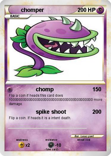 Pokémon chomper 167 167 - chomp - My Pokemon Card