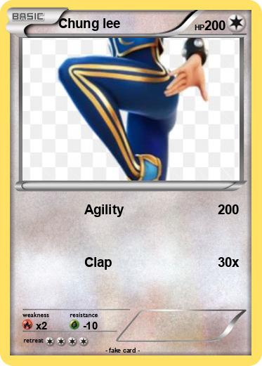 Pokémon Chung lee 3 3 - Agility - My Pokemon Card