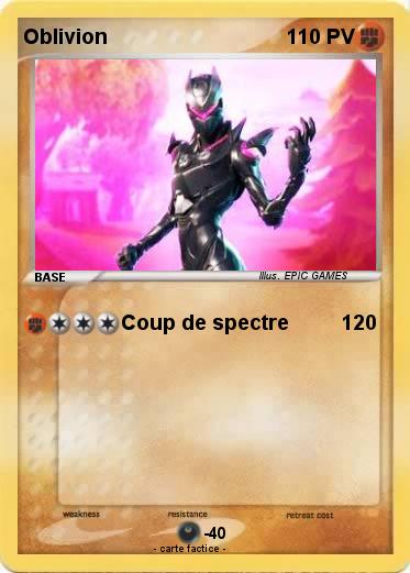 Pokémon Oblivion 45 45 - Coup de spectre - Ma carte Pokémon