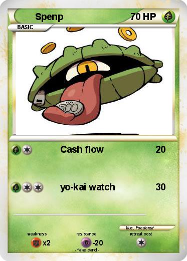 Pokémon Spenp - Cash flow - My Pokemon Card