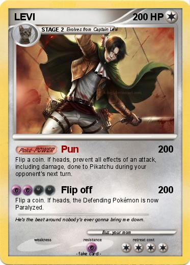 Pokémon LEVI 142 142 - Pun - My Pokemon Card