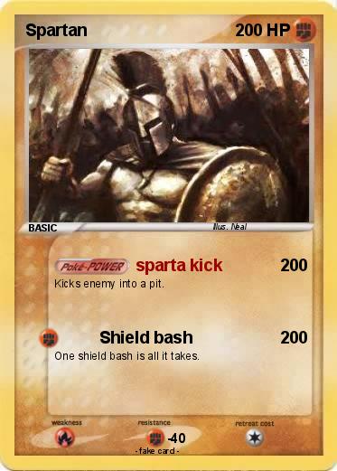Pokémon Spartan 532 532 - sparta kick - My Pokemon Card