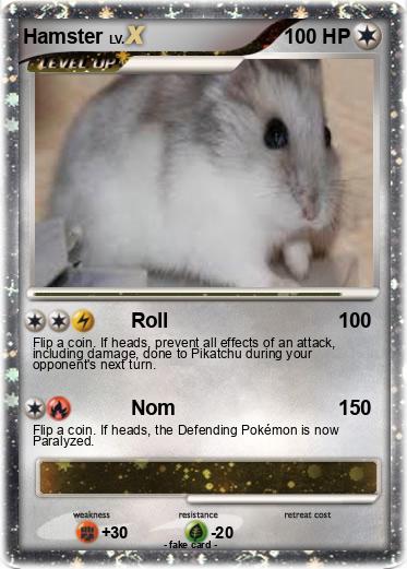 Pokémon Hamster 796 796 - Roll - My Pokemon Card