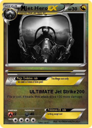 Pokémon Jet Hero 1 1 - ULTIMATE Jet Strike - My Pokemon Card