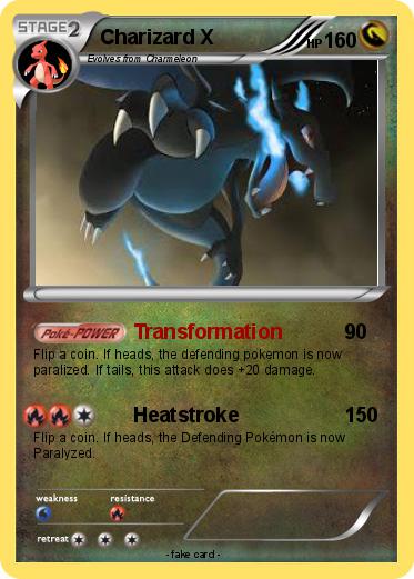 Pokémon Charizard X 178 178 - Transformation - My Pokemon Card