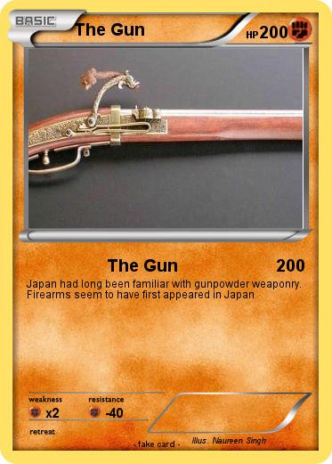 Pokémon The Gun 14 14 - The Gun - My Pokemon Card