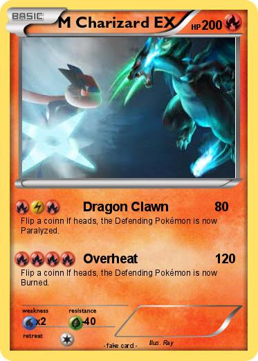 Pokémon M Charizard EX 823 823 - Dragon Clawn - My Pokemon Card