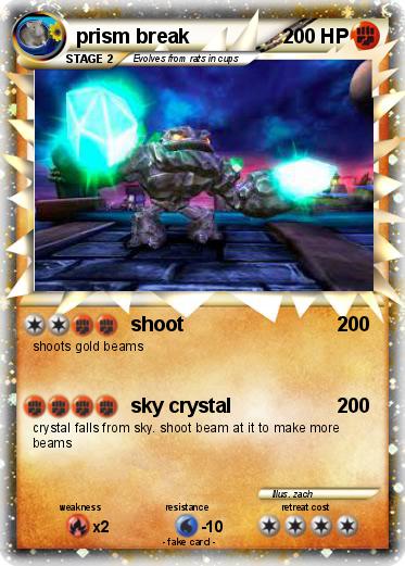 Pokémon prism break 115 115 - shoot - My Pokemon Card