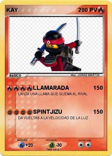 Pokémon KAY 84 84 - LLAMARADA - Mi carta pokémon