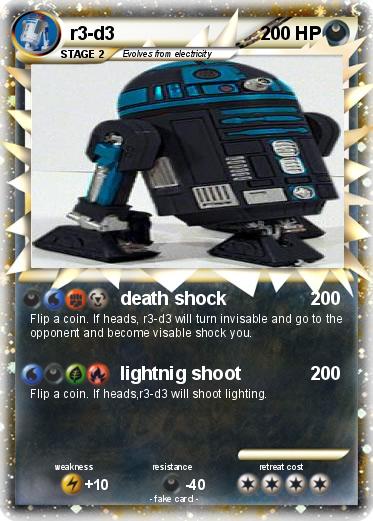 Pokémon r3 d3 - death shock - My Pokemon Card