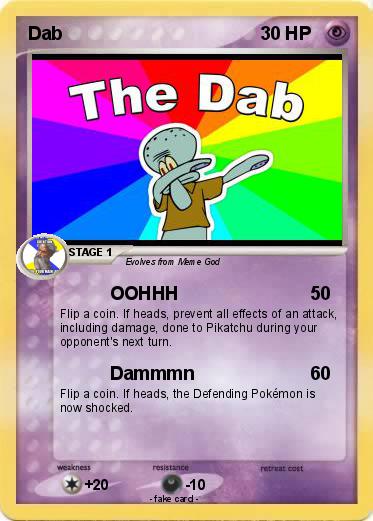 Pokémon Dab 127 127 - OOHHH - My Pokemon Card