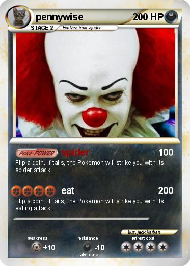 Pokémon pennywise 51 51 - spider - My Pokemon Card