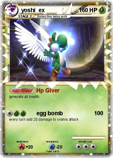 Pokémon yoshi ex 13 13 - Hp Giver - My Pokemon Card