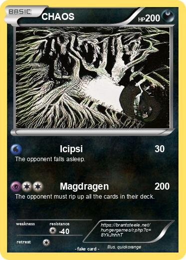 Pokémon CHAOS 751 751 - Icipsi - My Pokemon Card
