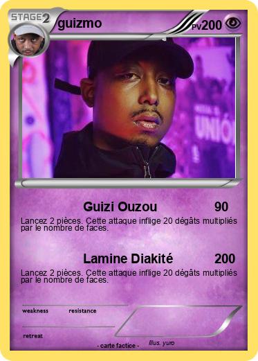 Pokémon guizmo 67 67 - Guizi Ouzou - Ma carte Pokémon
