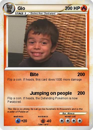 Pokémon Gio 43 43 - Bite - My Pokemon Card