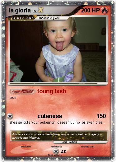 Pokémon la gloria - toung lash - My Pokemon Card
