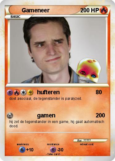 Pokémon Gameneer - hufteren - My Pokemon Card