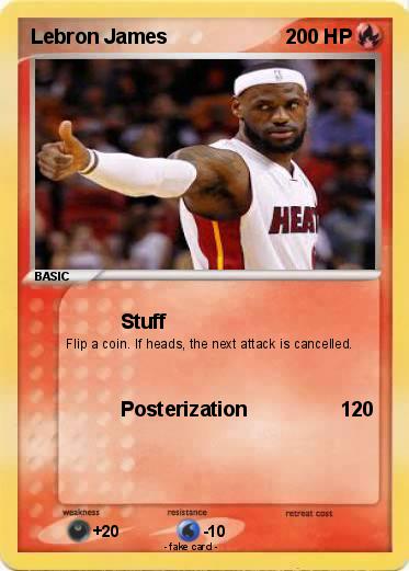 Pokémon Lebron James 241 241 - Stuff - My Pokemon Card